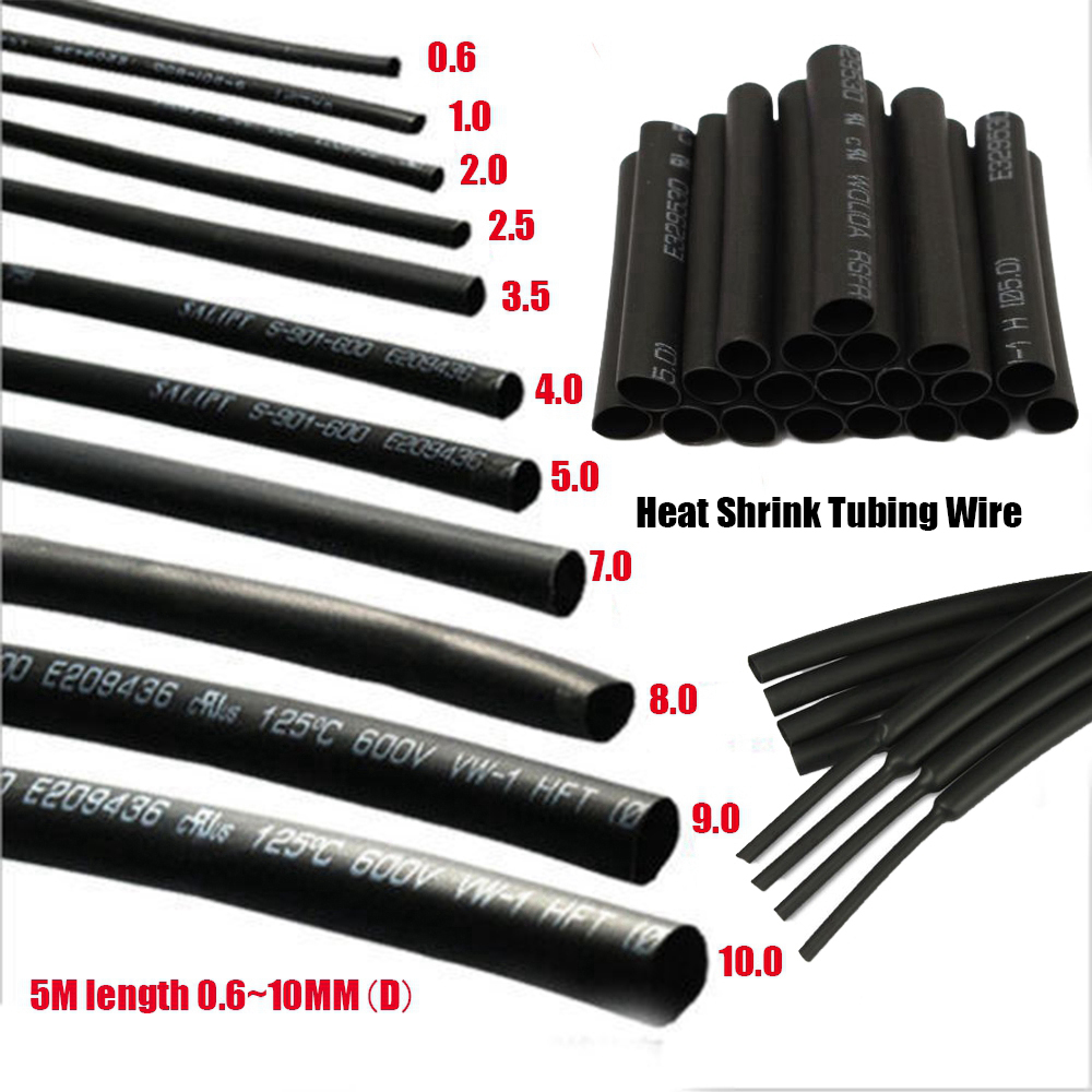Termoretractil tubo Heat Shrink Set Cable Sleeve Heat Shrink Tubing Tube Wrapped Braided ...