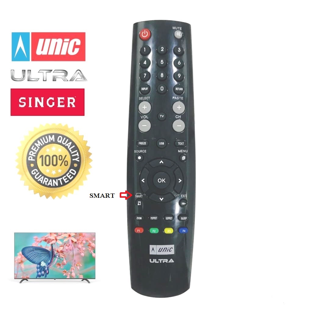 UNIC SINGER Ultra LED TV Remote Controller | Daraz.lk