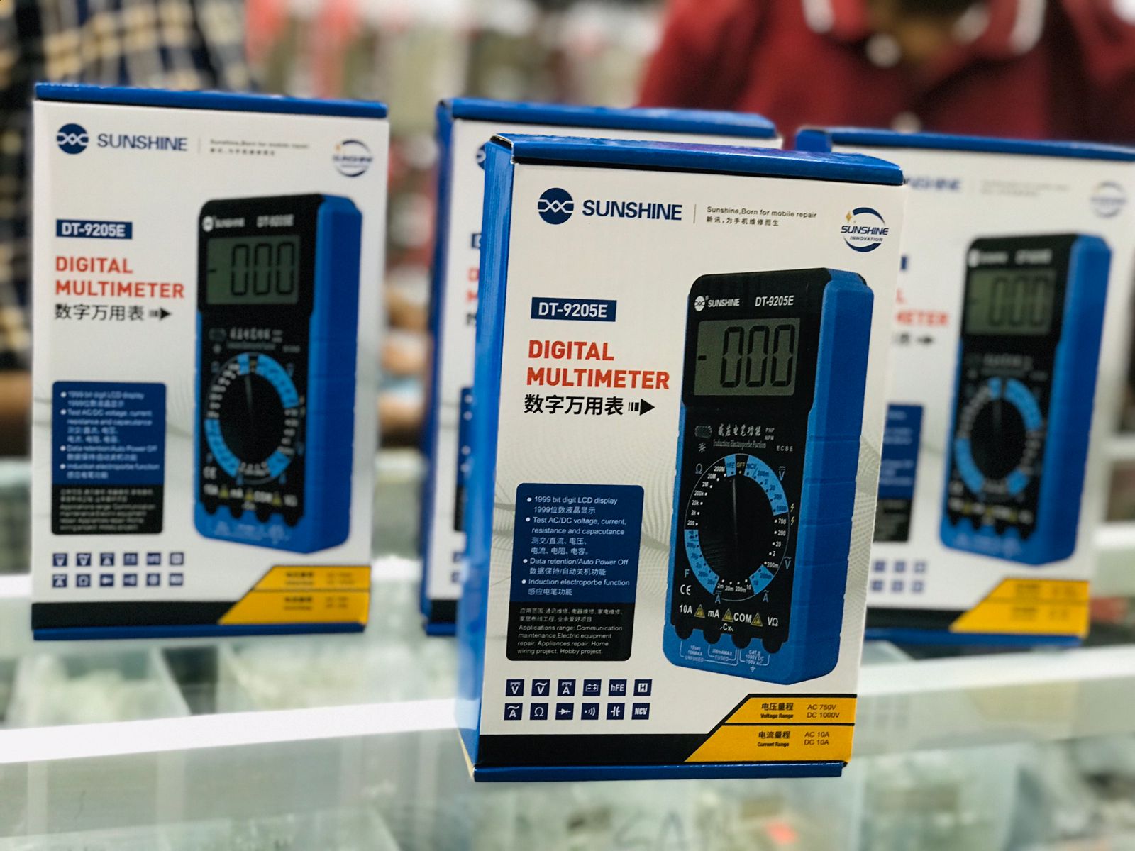 Sunshine Digital Multimeter, Auto Volt Transistor Analyzer Amp meter ...