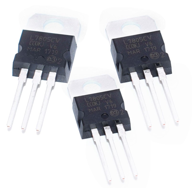 7805 Voltage Regulator TO-220 Package 5V 1.5A Positive Voltage Regulator IC | Daraz.lk