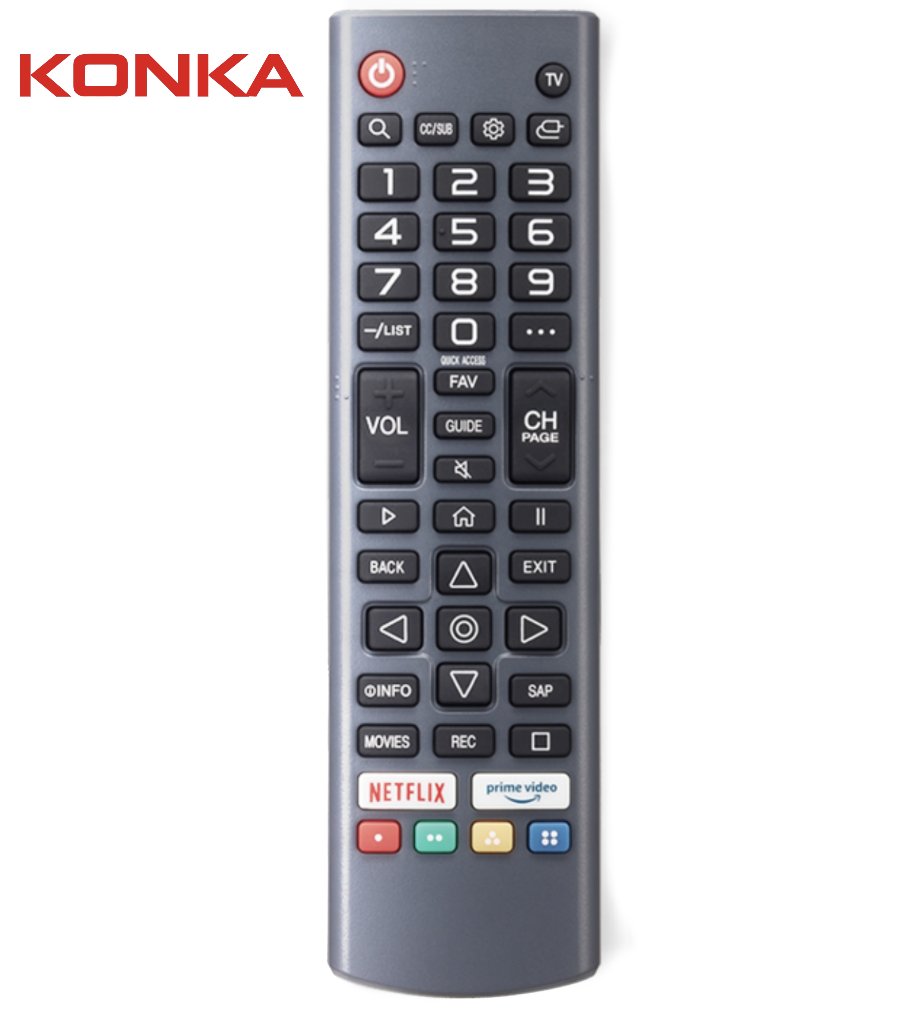 Konka LED Smart Tv Remote Controller | Daraz.lk