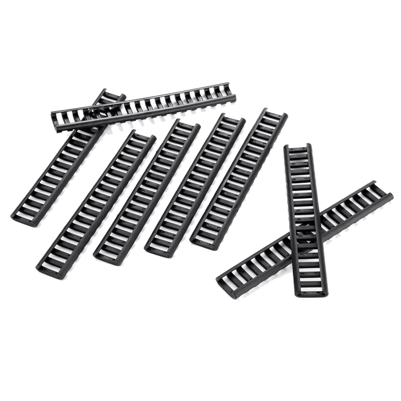 8 PCS Polymer Soft Easy Install Ladder Rubber Batten Trapezoid Wooden ...