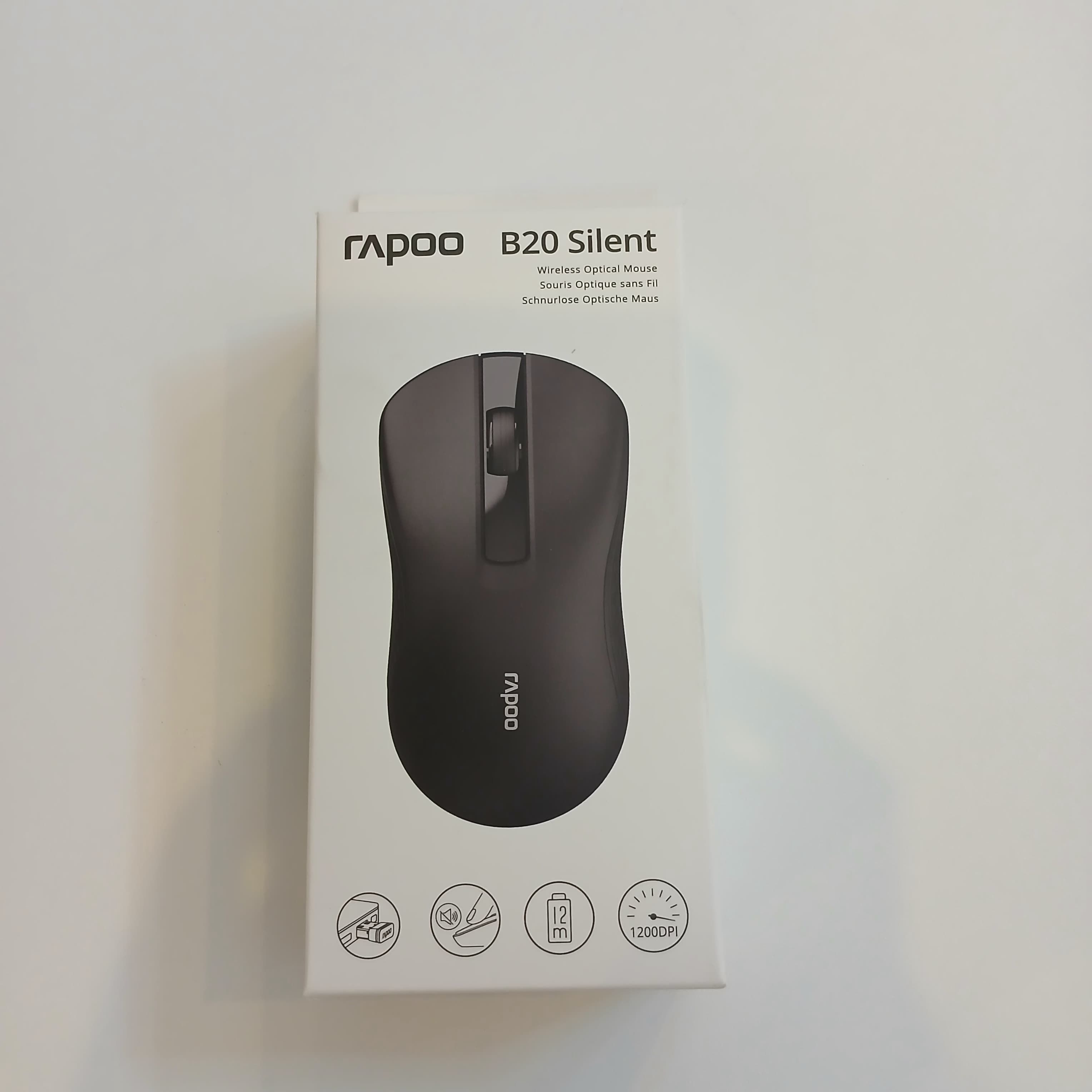 Rapoo B20 Silent Wireless Optical Mouse | Daraz.lk