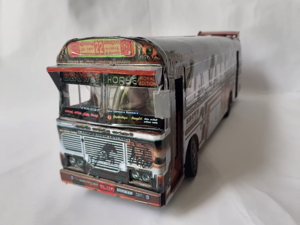 Hand made Leyland Brown Horse Bus | Daraz.lk