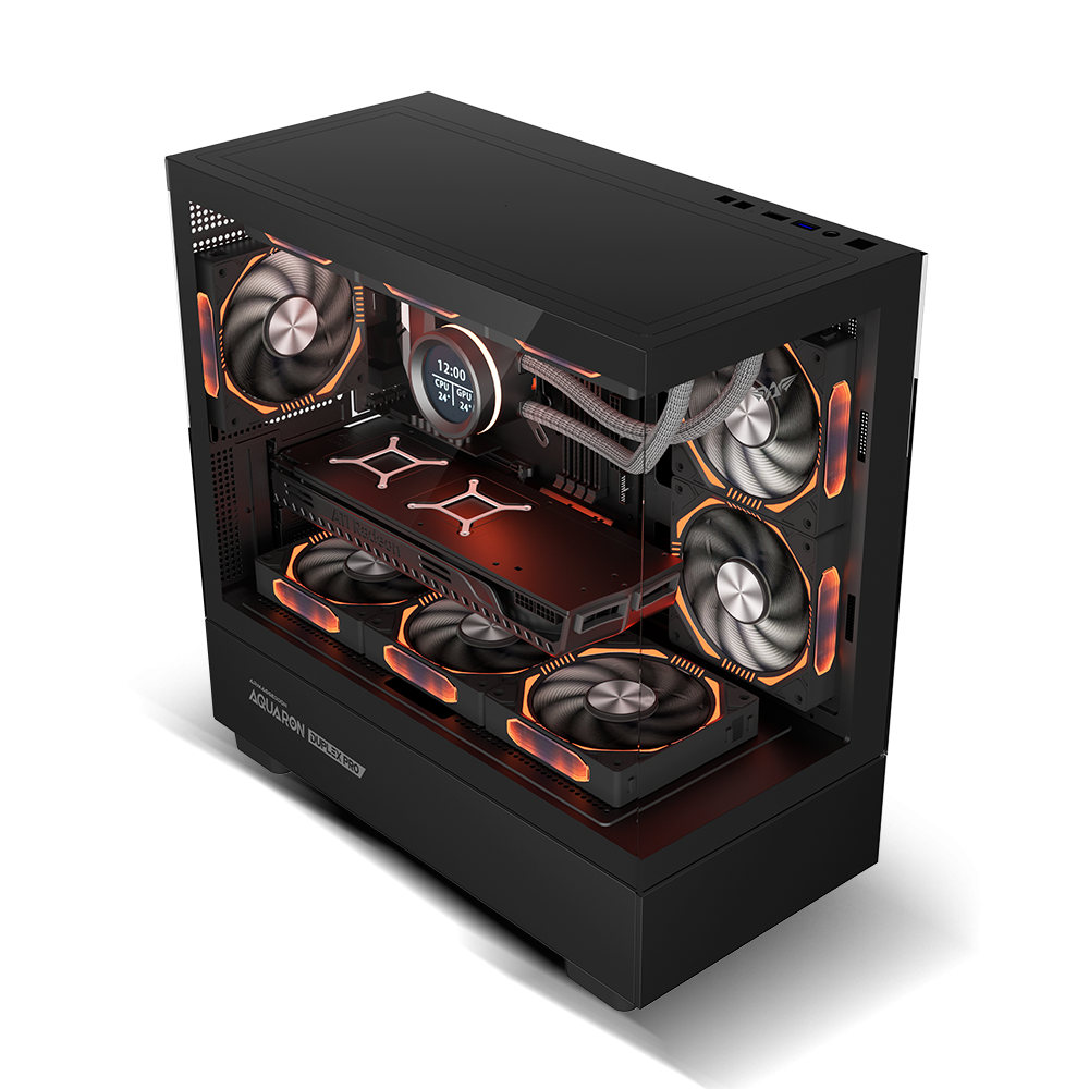 Armaggeddon Aquaron Duplex PRO MATX Dual Chamber PC Case | Daraz.lk