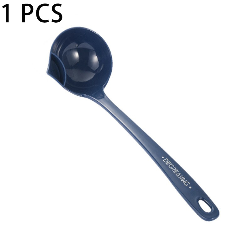 1/3Pcs Oil Separating Spoon Large Capacity Long Handle Oil Filter Spoon ...