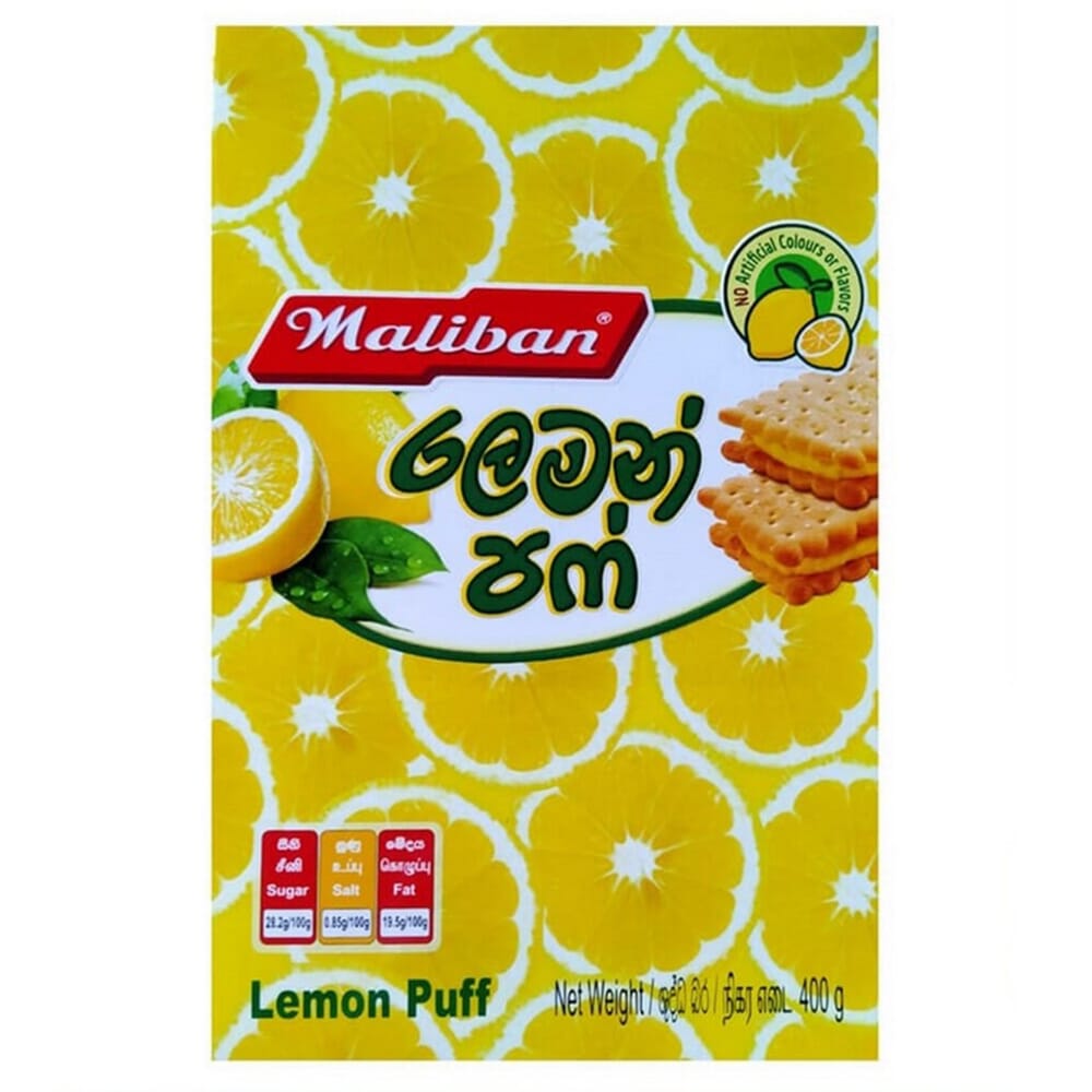 Maliban Lemon Puff 400g | Daraz.lk