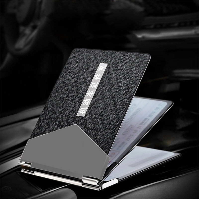 High Luxury Driver License Holder Case Women Men Car License ID Card ...