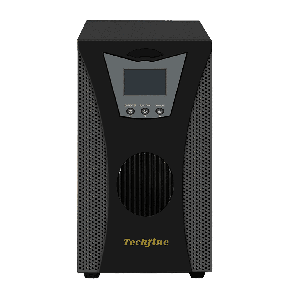 Techfine Online Double Conversion 6KVA Online Uninterruptible Power ...
