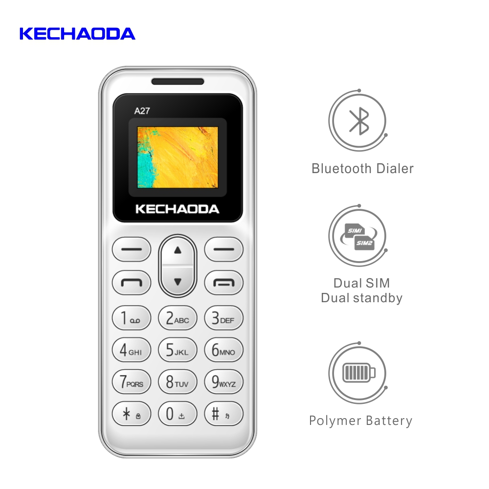 KECHAODA_A27 Keypad Dual Sim, PTA APPROVED, Without Camera, Auto call ...