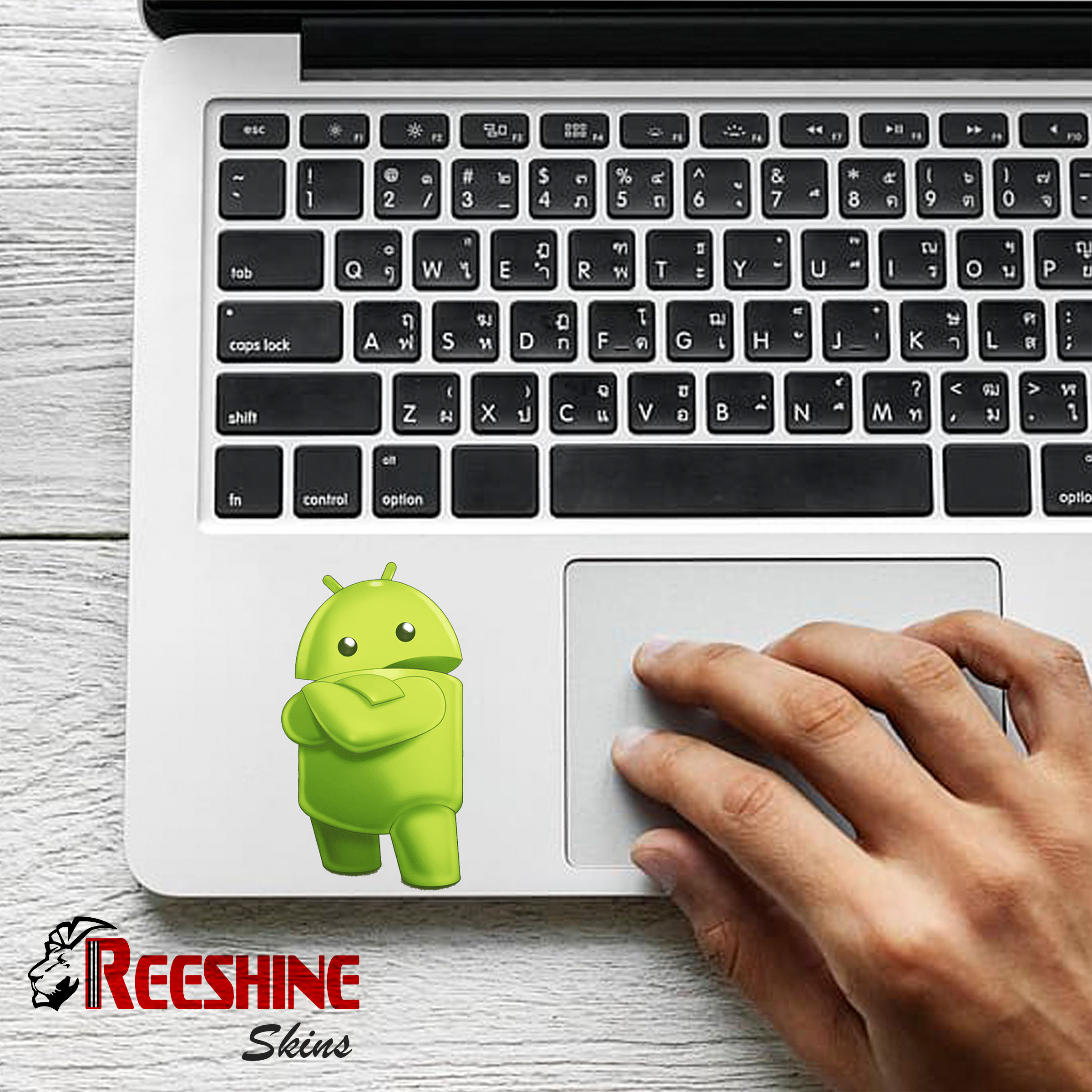 Laptop Trackpad Sticker (Suitable for all kind Light Colour Laptop ...