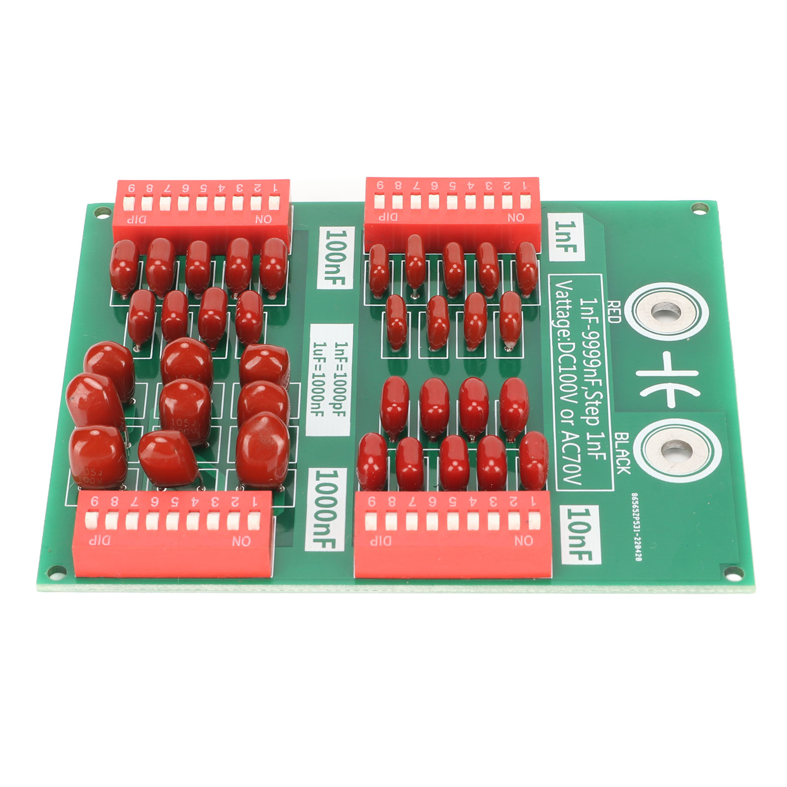 PP Capacitor Board 1nF To 9999nF Programmable Step 1nF Capacitor Board ...