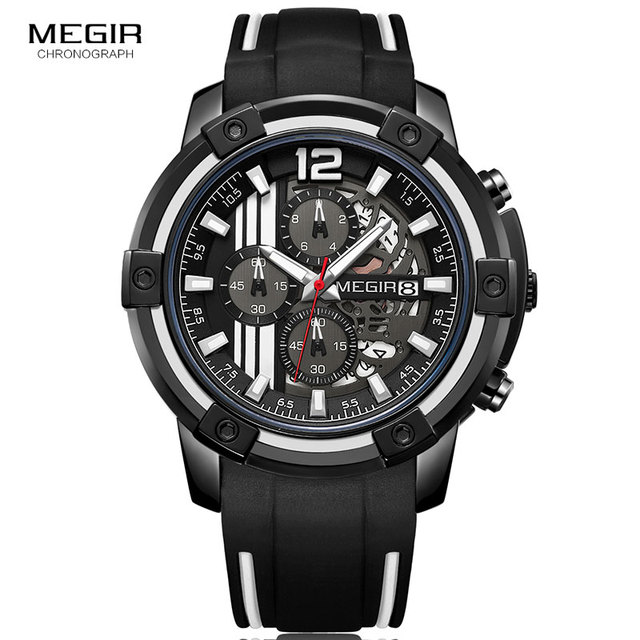 MEGIR Brand Fashion, Waterproof Quartz Men's Watch | Daraz.lk