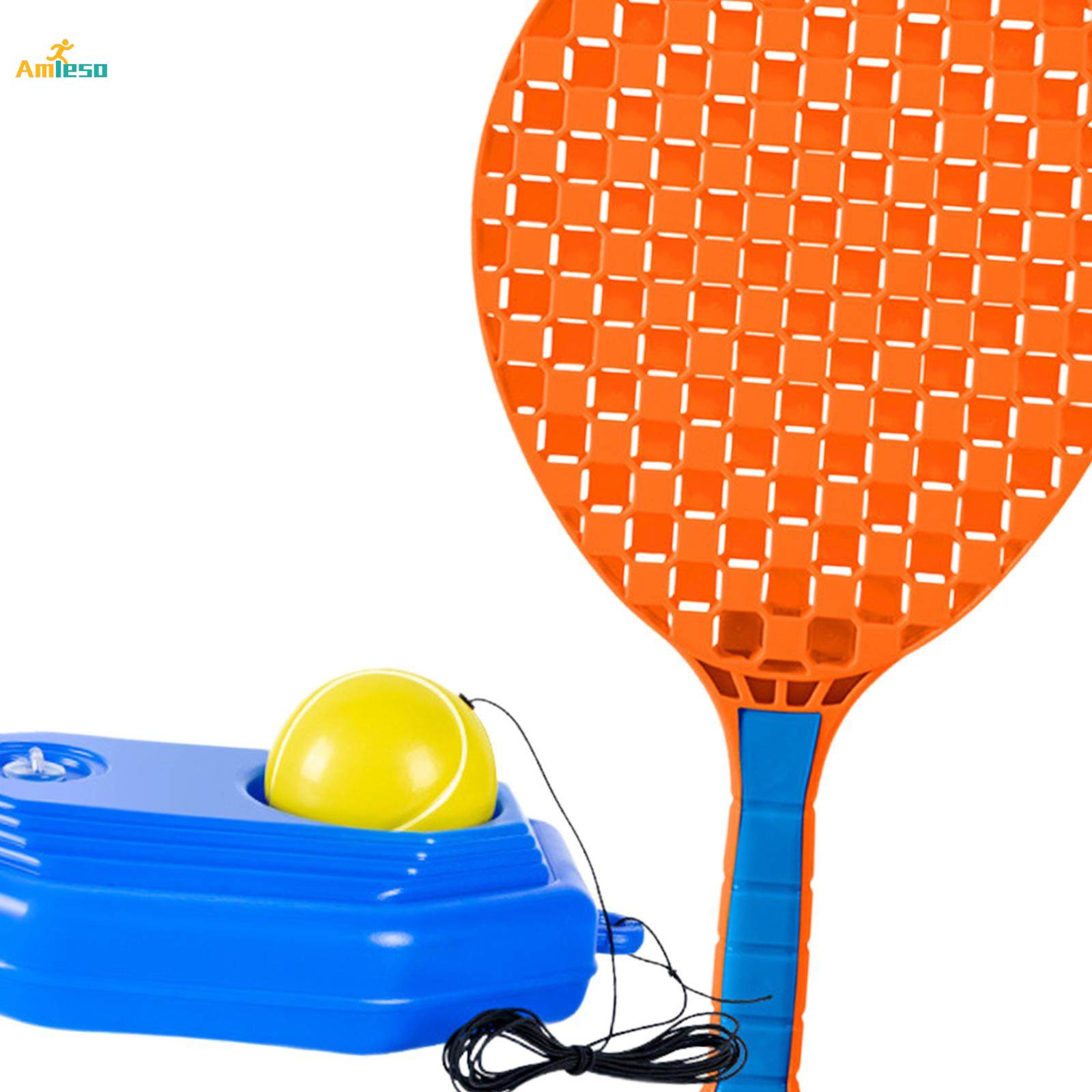 Tennis Trainer Ball with String Tennis Practice Rebounder Tennis Racket ...