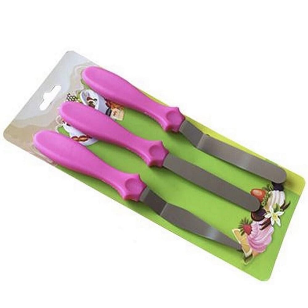 3 Pcs SPATULA SET STEEL | Daraz.lk