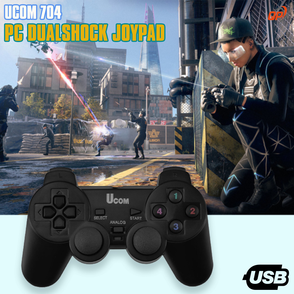 UCOM Double Shock USB Vibration Game Pad | Daraz.lk