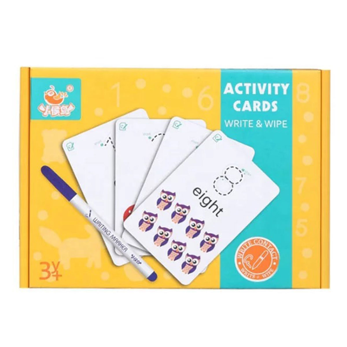 Activity Cards Write & Wipe | Daraz.lk
