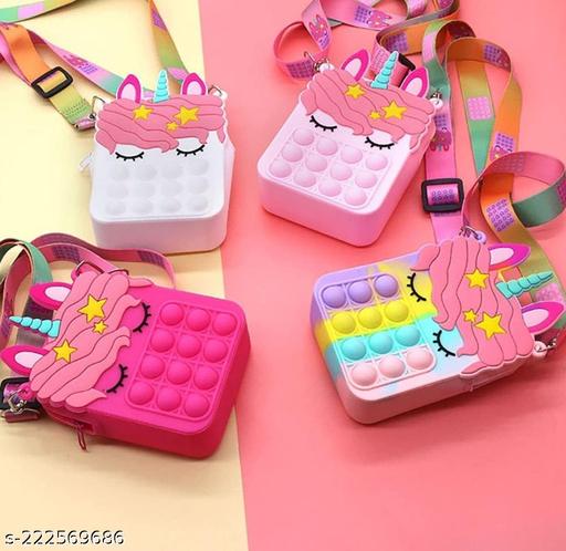 Pop it Rainbow Bags for Girls Fidget Toys Purse Women, Pop It Bag for ...