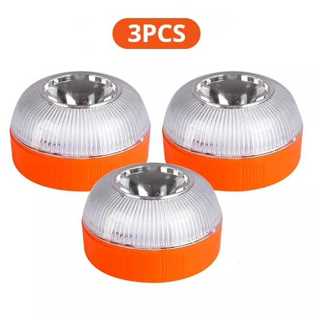 Rechargeable Car Emergency Light V16 Flashlight Magnetic Induction ...