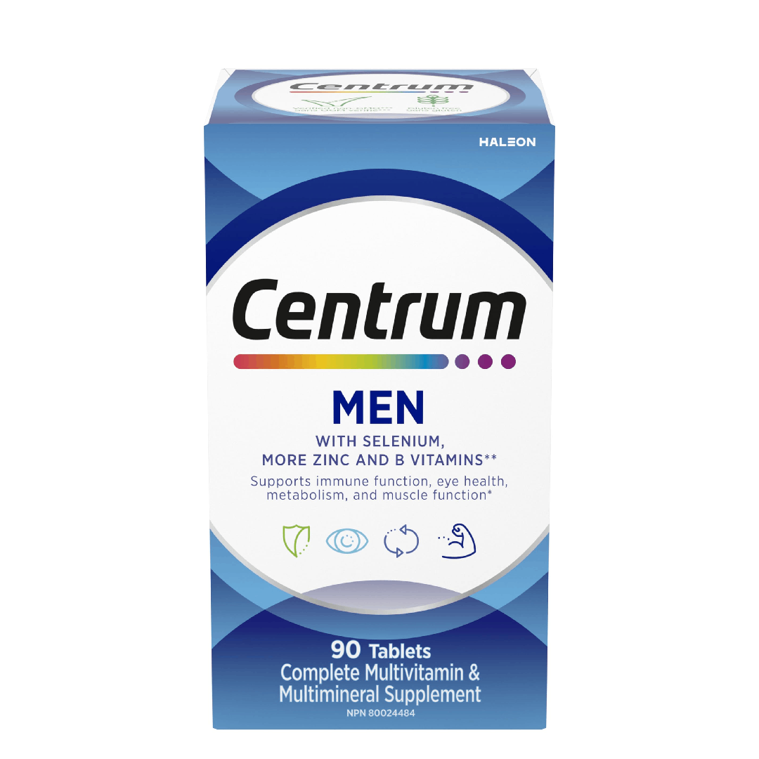 Centrum Men Multivitamin | Daily Multivitamin/Mineral Supplement | 90 ...