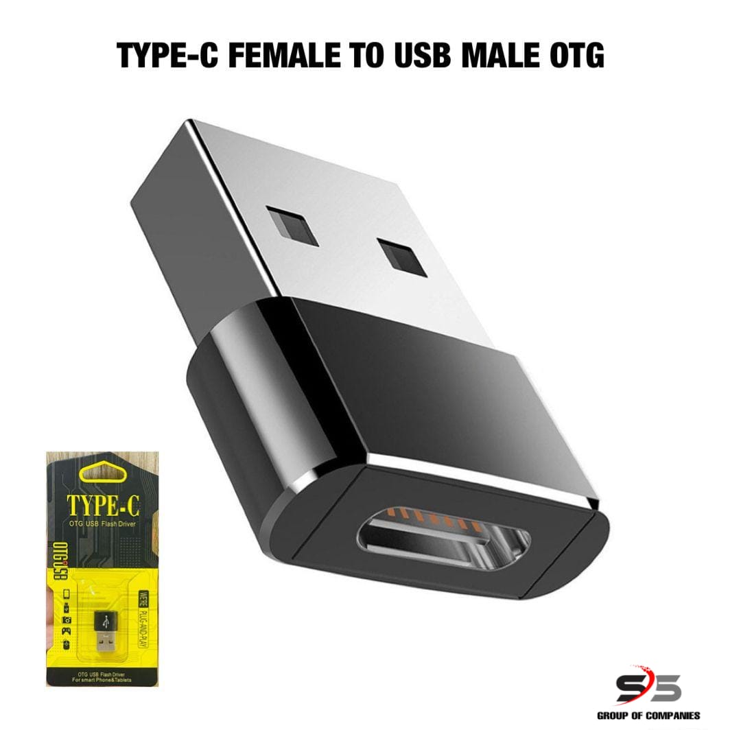 Type-C Female to USB Male OTG | Daraz.lk