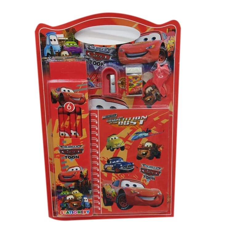Cars Stationery Set Pack | Daraz.lk