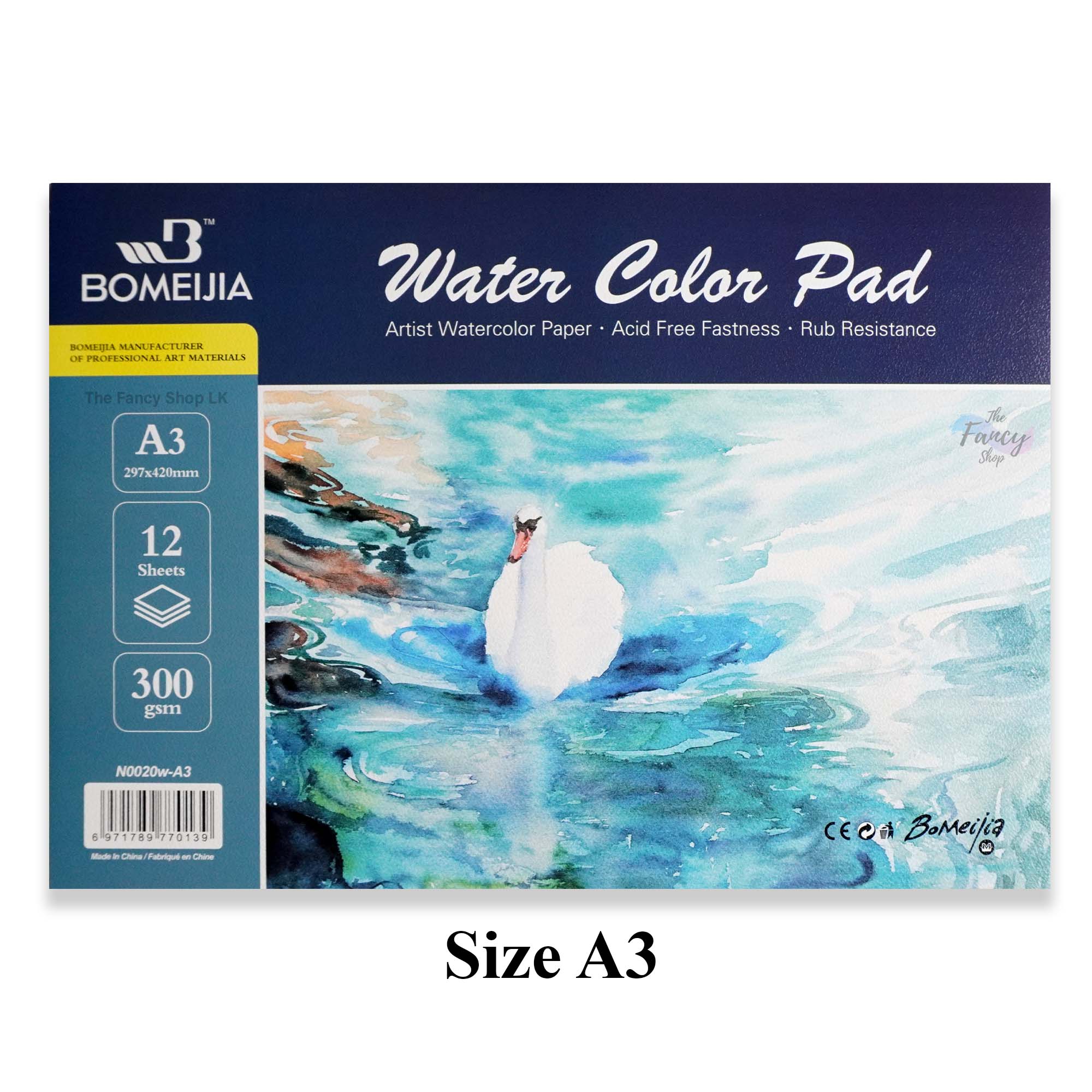 Bomeijia Watercolor Pad Drawing Paper Book Artist Grade 300gsm A3 A4 A5 ...