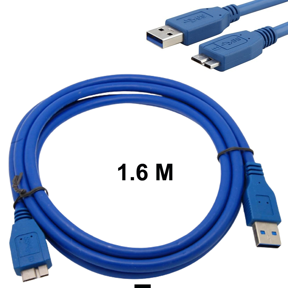 USB Male to MICRO B Male Data Cable 1.6 Meters USB to A-B Micro B to ...