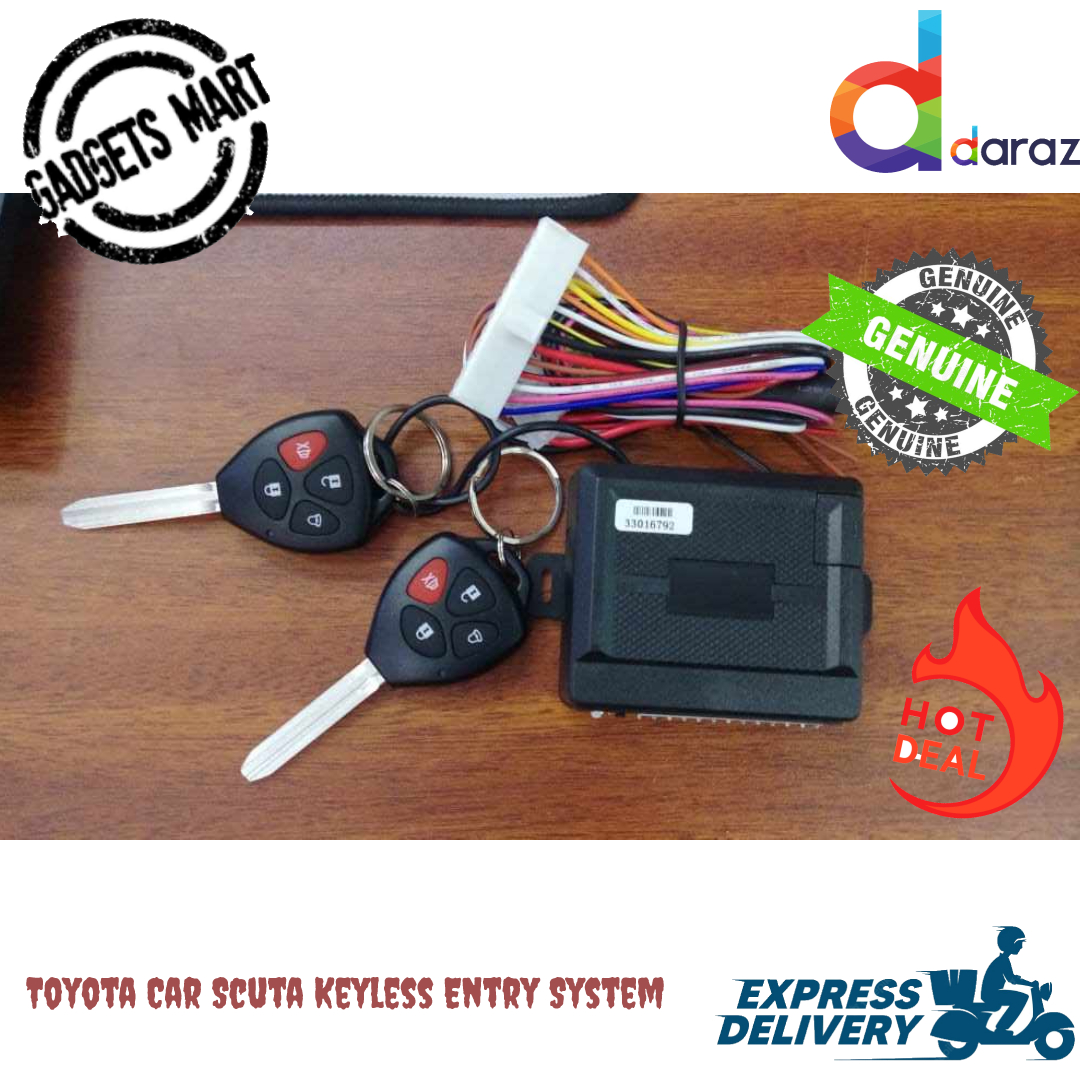 Toyota Car Scuta Keyless Entry System | Daraz.lk