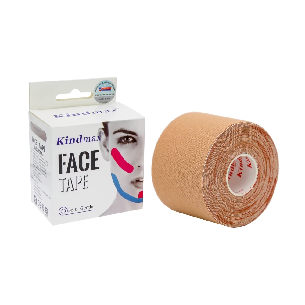 Kindmax Kinesiology Tape for Face V Line and Neck Eyes Area Lifting ...