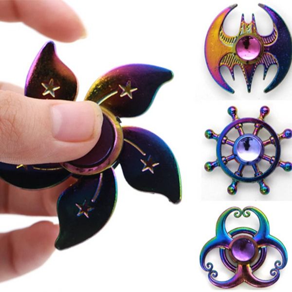 1pc Random Mini Spinning Fidget Spinner Toy | Daraz.lk