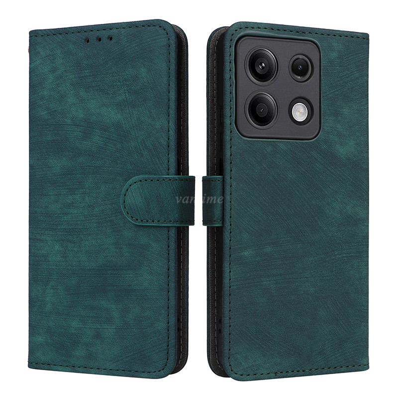 Vantime for Xiaomi Redmi Note 13 Pro 5G / Poco X6 5G Multi-functional PU Leather Phone Case ...