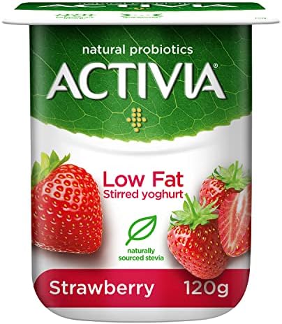 Activia Stirred Yoghurt Low Fat Strawberry 120g FROM DUBAI (SAM) | Daraz.lk