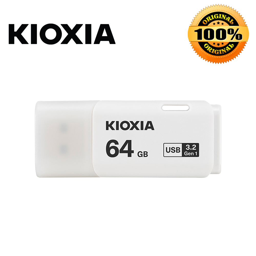 Kioxia USB TransMemory Flash drives USB3.2 Gen1 White Green 64GB 128GB ...