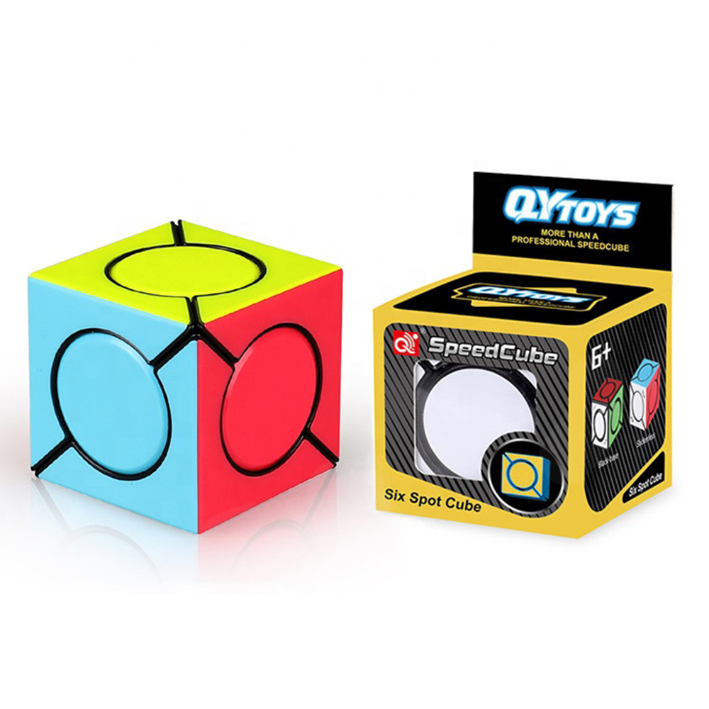 QiYi Cube Six Spot Speed Magic Cube Strange-shape Magic Cube ...