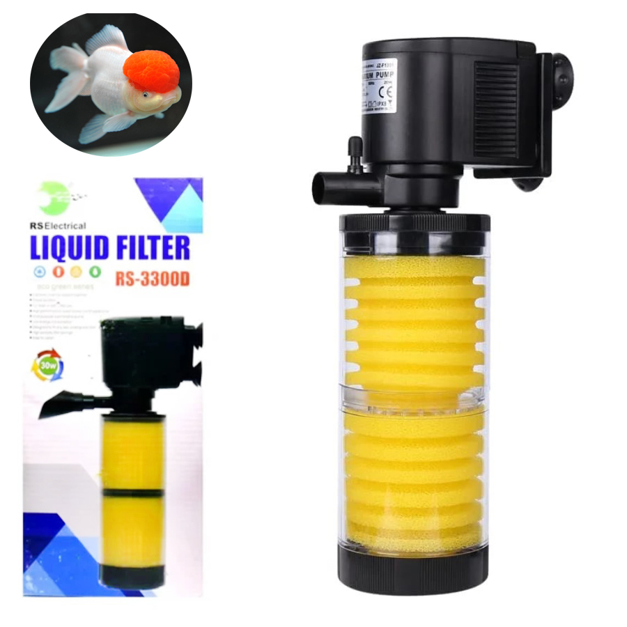Rs Electricals Liquid 2 Layer Sponge Internal Filter (rs-3300d|30w ...