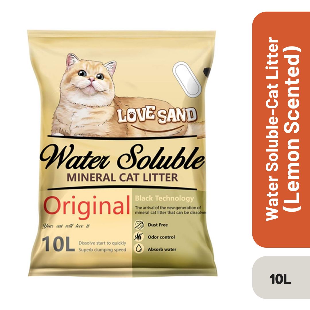 Emily Pet Cat Litter Love Sand-(Water Soluble-Flushable) 8Kg/10L | Daraz.lk