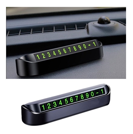 Phone Number Display - Magnet - Display Number Card For Cars | Daraz.lk