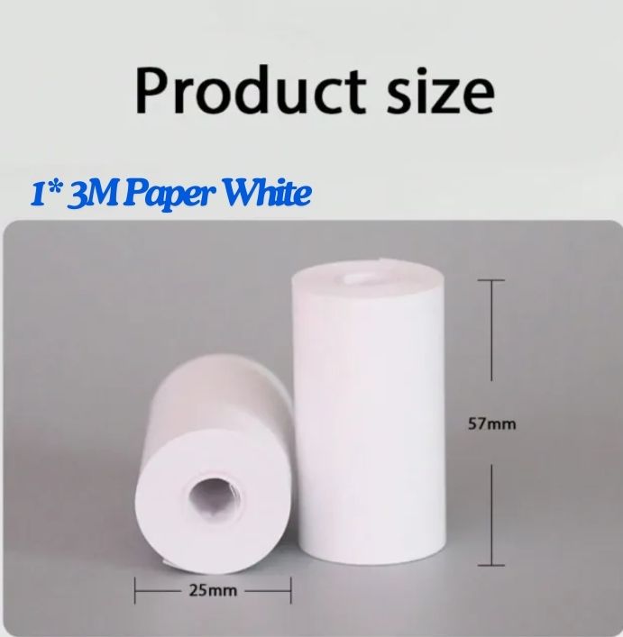 57MM Mini Portable Thermal Printer - Ideal for Printing on the Move ...
