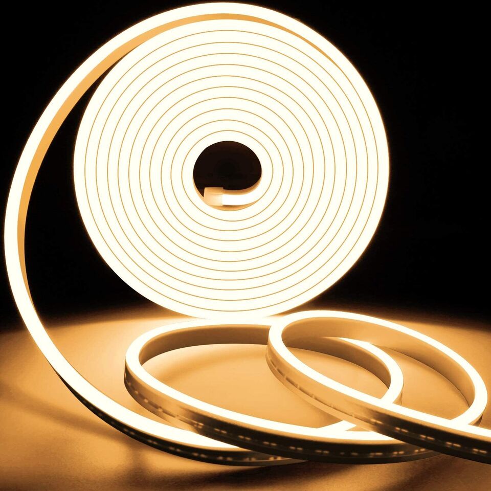 NEON LED Strip Light 5 METER Waterproof Narrow Lamp Neon Sign light ...