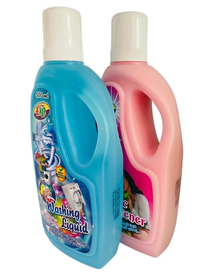 Washing Machine Liquid Cloth Cleaning Laundry Detergent 500ml & Fabric ...