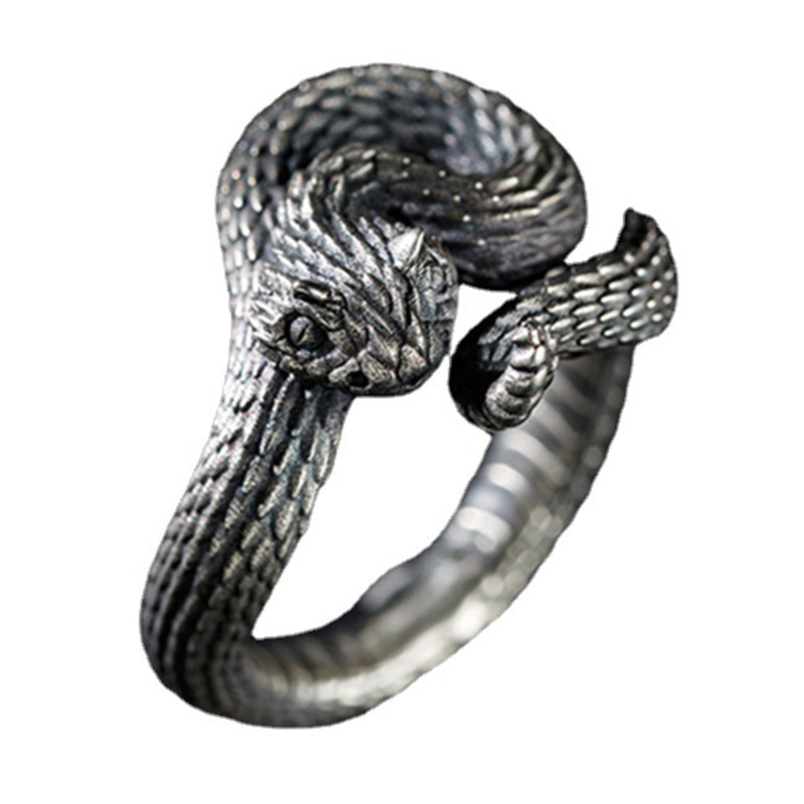 Uni Ring Snake Shape Opening Adjustable Snake Shape Finger Ring | Daraz.lk