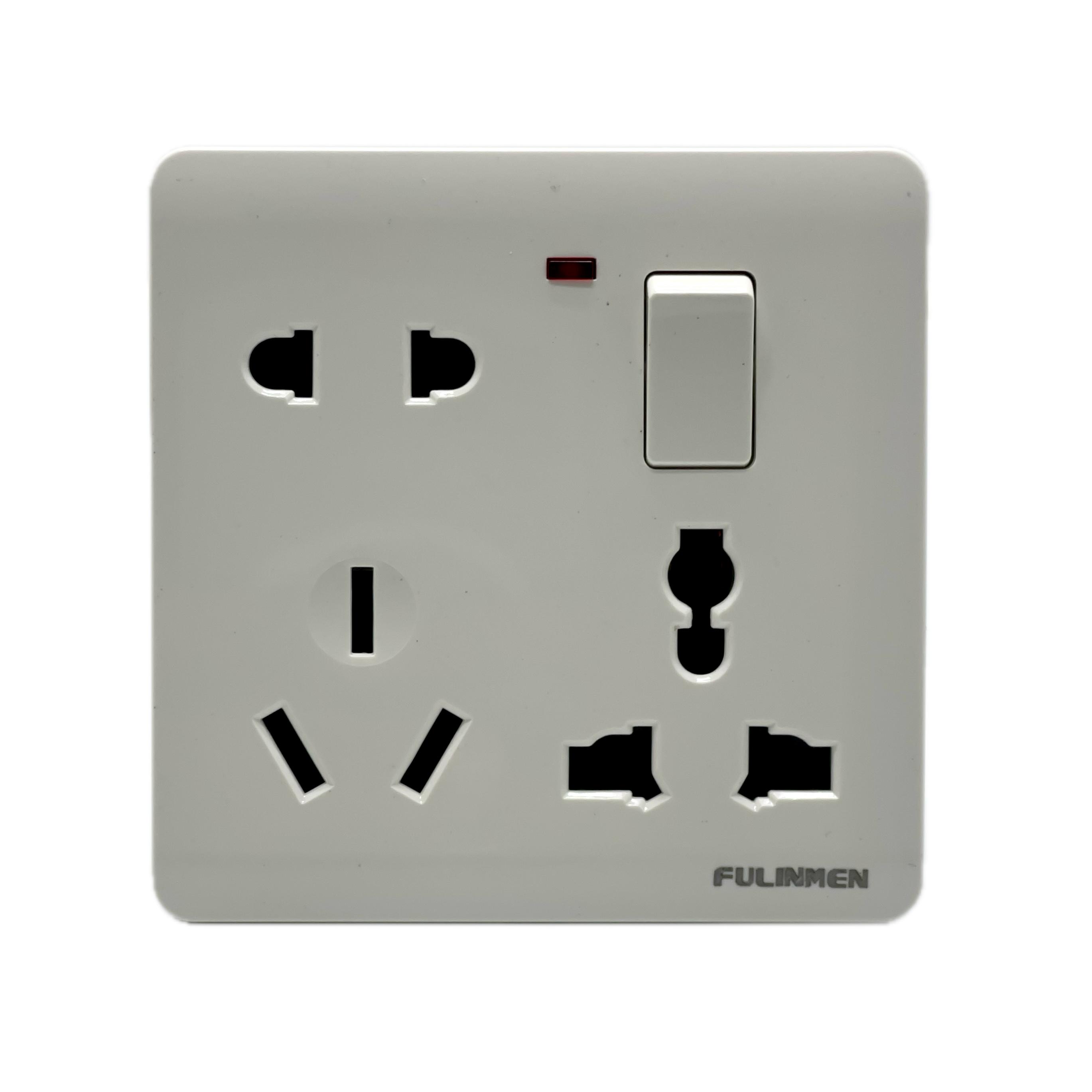 Universal Wall Switch Socket Fulimen - Multi Plug - Multi Socket Outlet ...