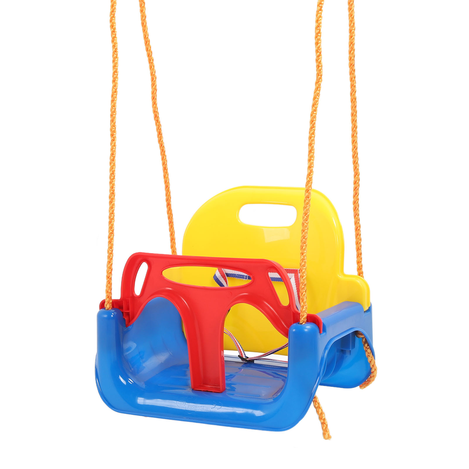 3 In 1 Toddler Swing Set Baby Swing Seat Anti Flip Snug Secure ...