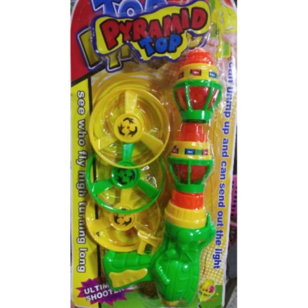Pyramid top shooting toy gun | Daraz.lk