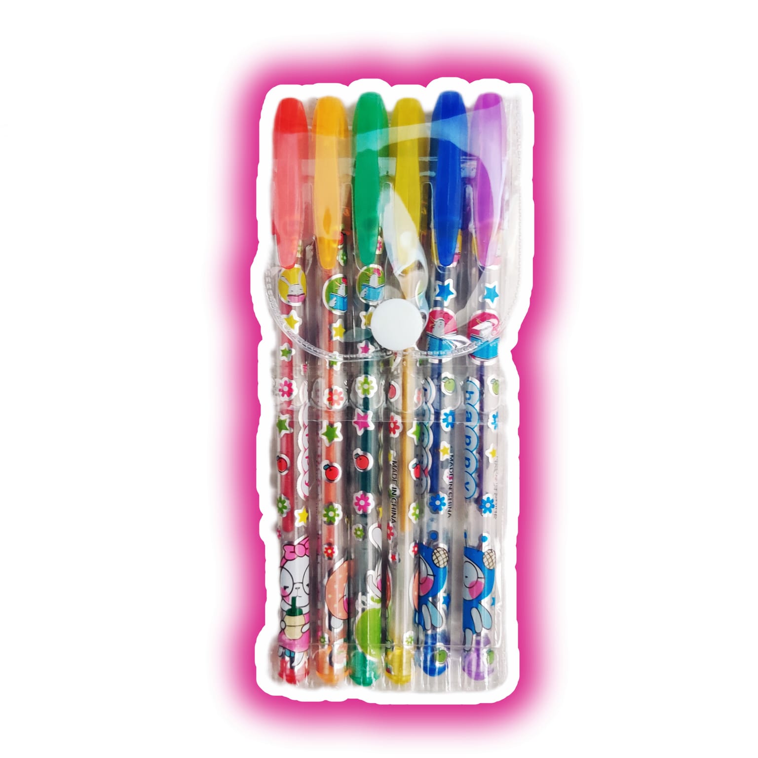 Glitter Gel Pen Pack ( 6 Pcs / 12 Pcs ) - Imported | Daraz.lk