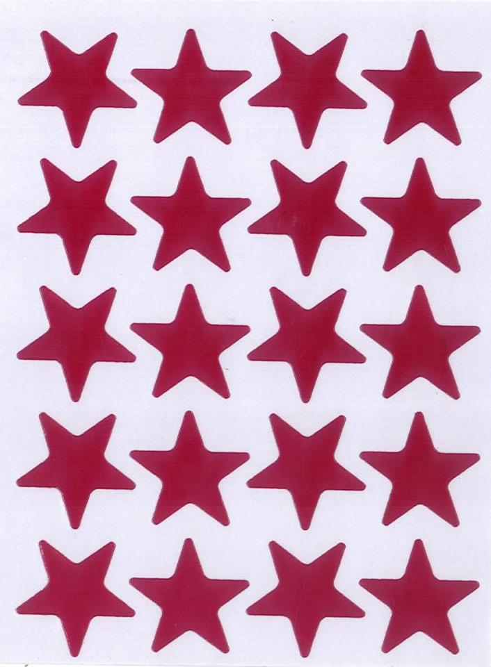 10 PCS Star Cards For school and UKG works, Large Star sticker Cards ...