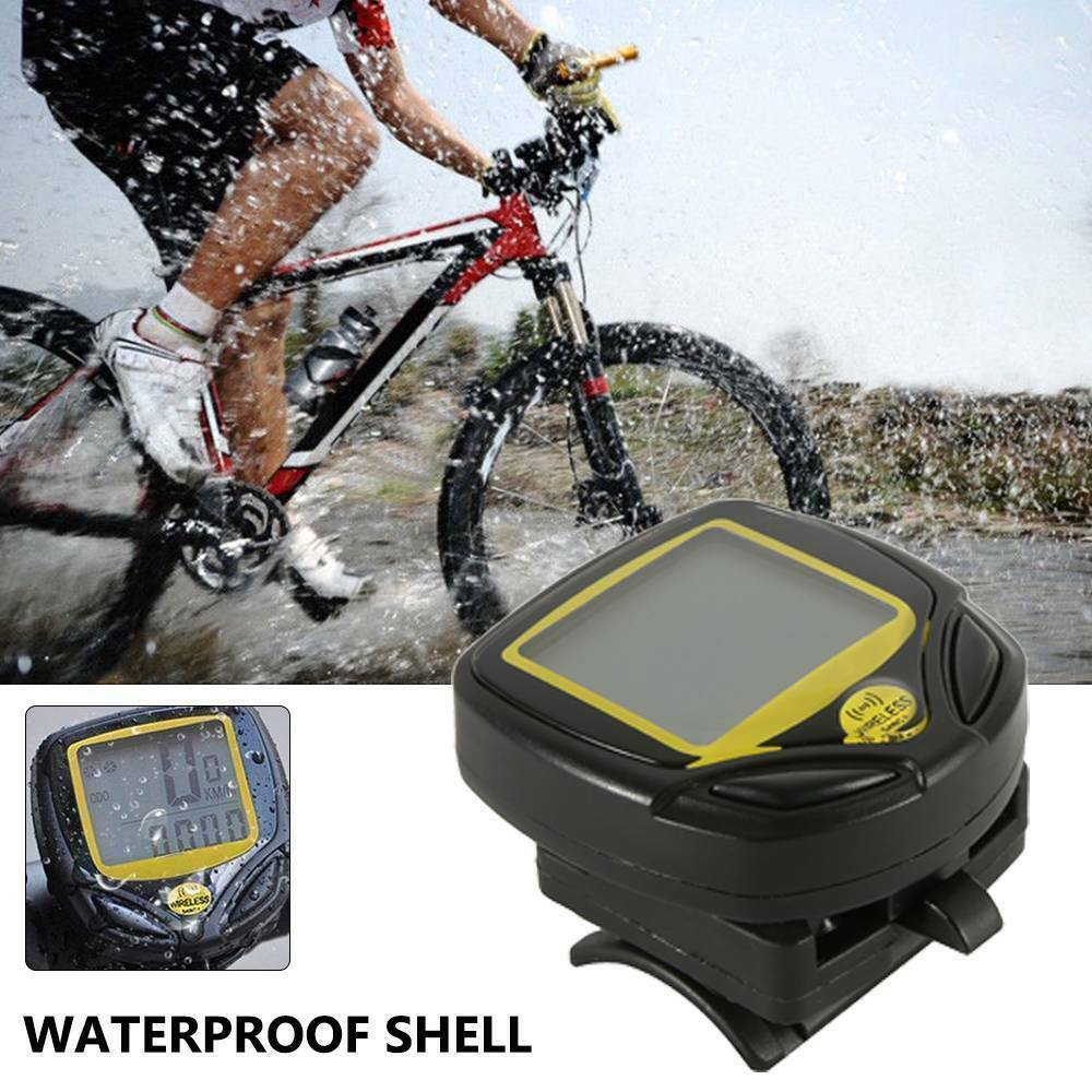 Speedometer Cycling Computer, Wireless Bicycle Speedometer, Odometer ...