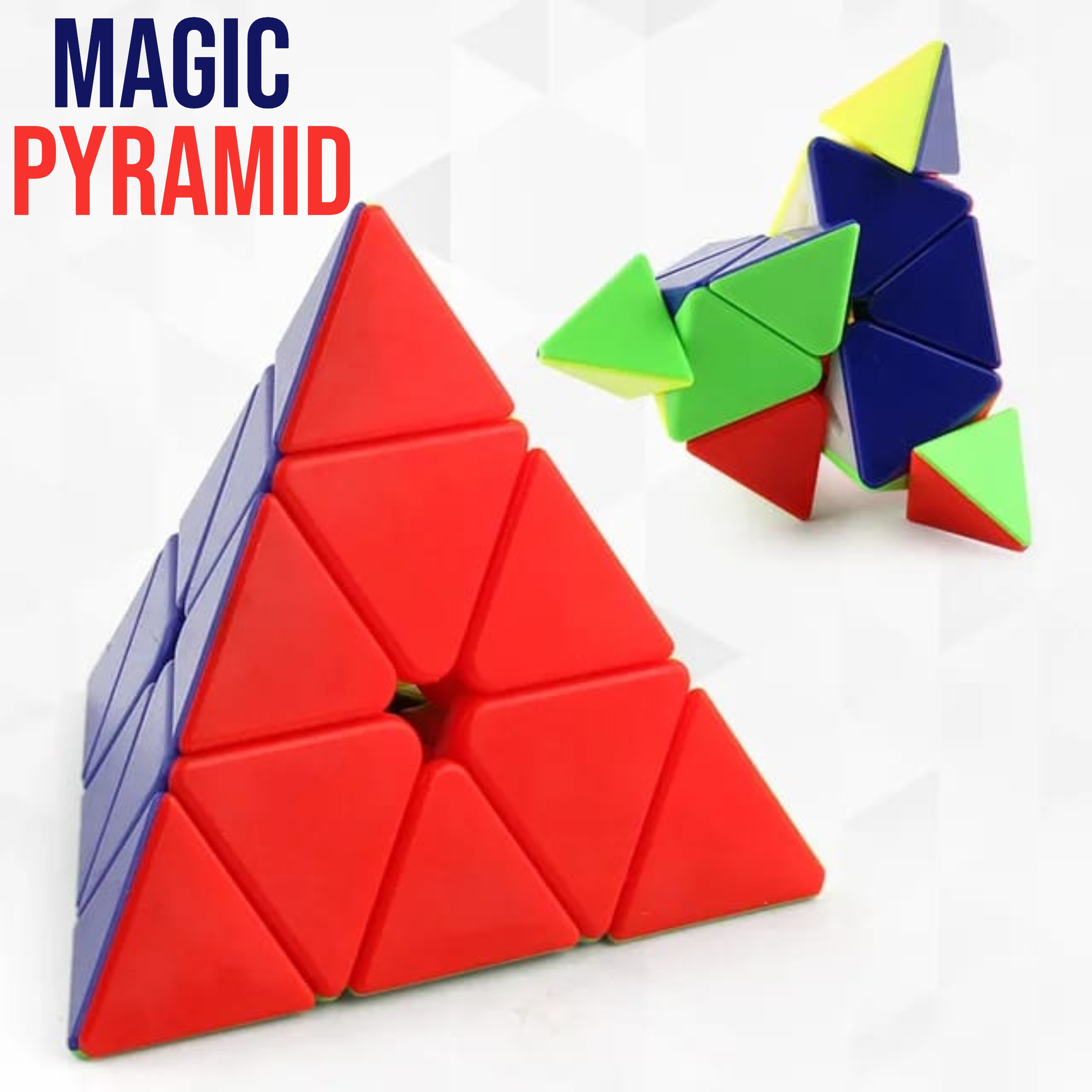 High Speed Super Smooth Pyraminx Cube Ultimate Puzzle Multicolor ...