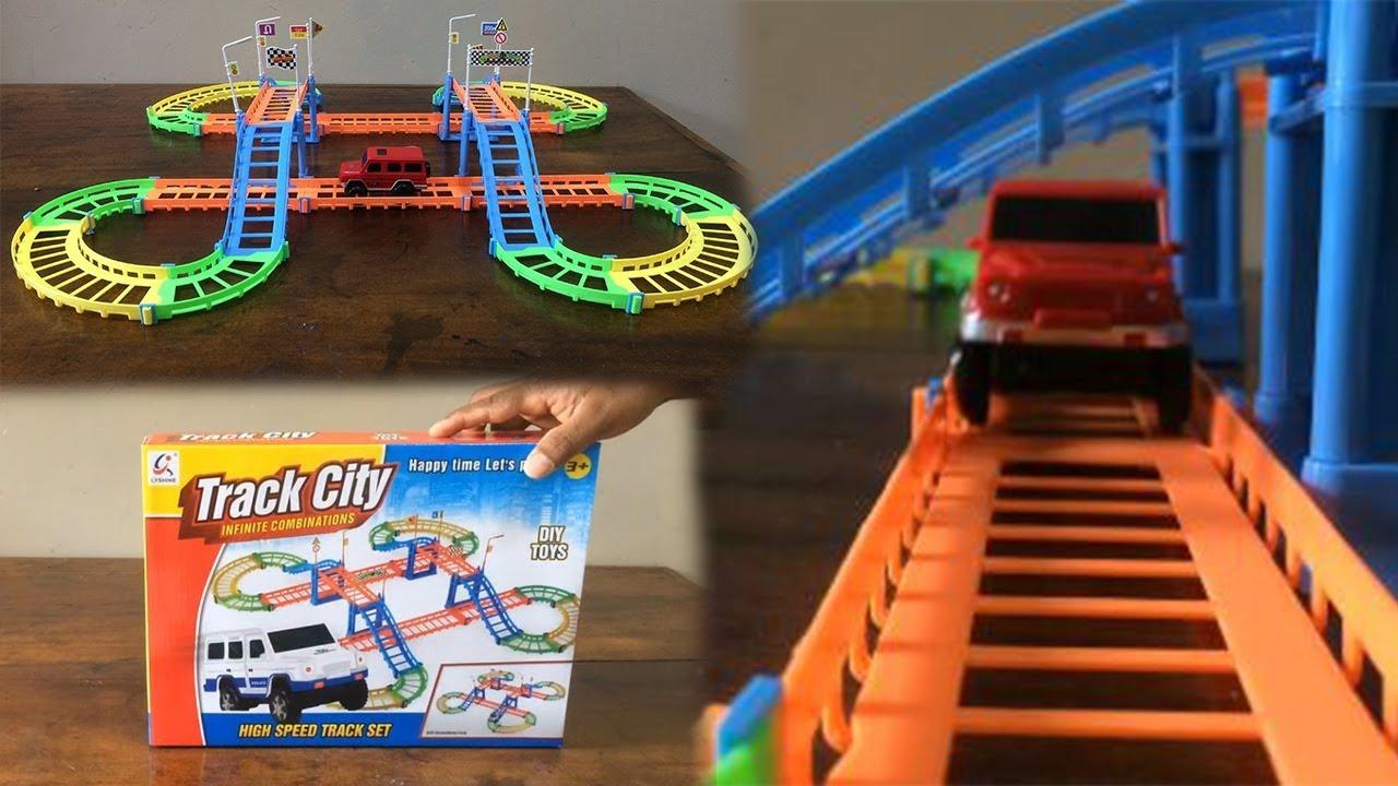 Track City Infinite Combinations - Kids Toy Race Car Fun Magic Set 82 ...